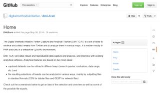 Digital Methods Initiative Twitter Capture and Analysis Toolset (DMI-TCAT) - Marcus P. Zillman